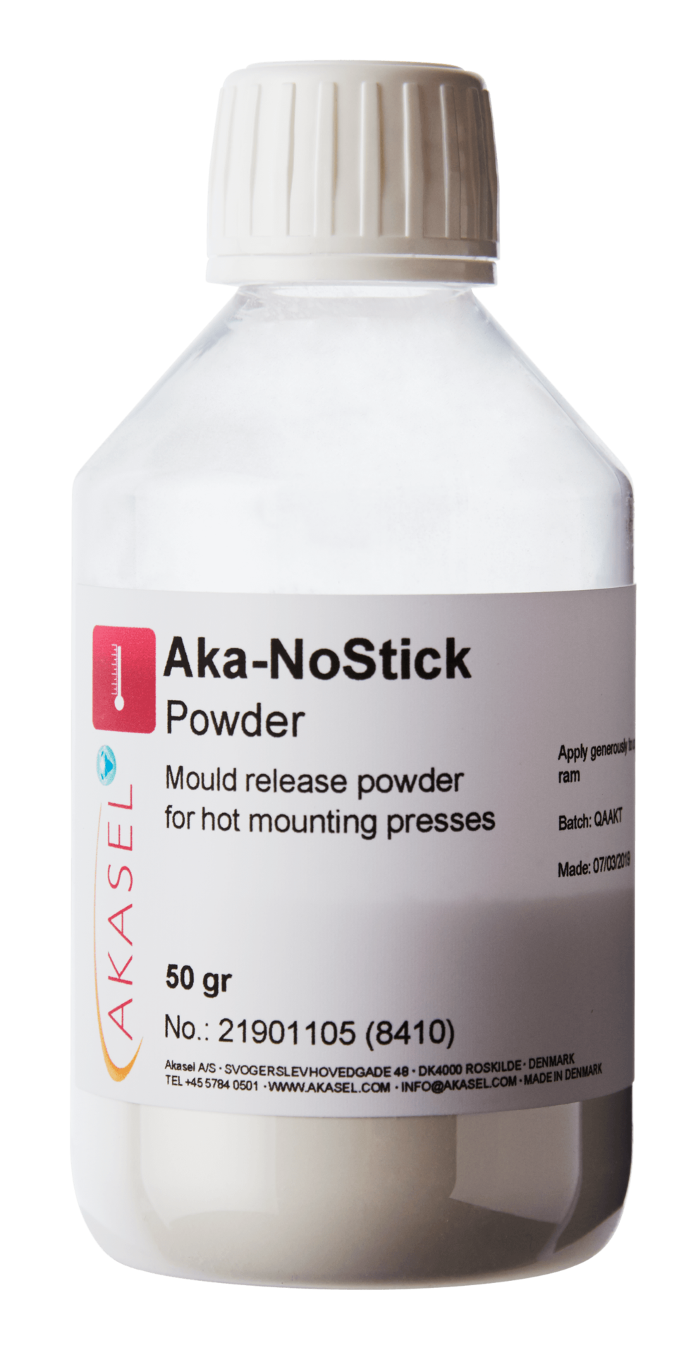 Aka-NoStick Powder | Mould Release For Hot Mounting | AKASEL